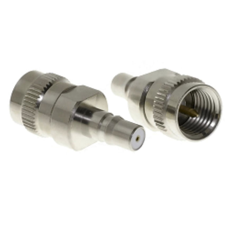 FCI QMA Female to Mini-U Male Adapter